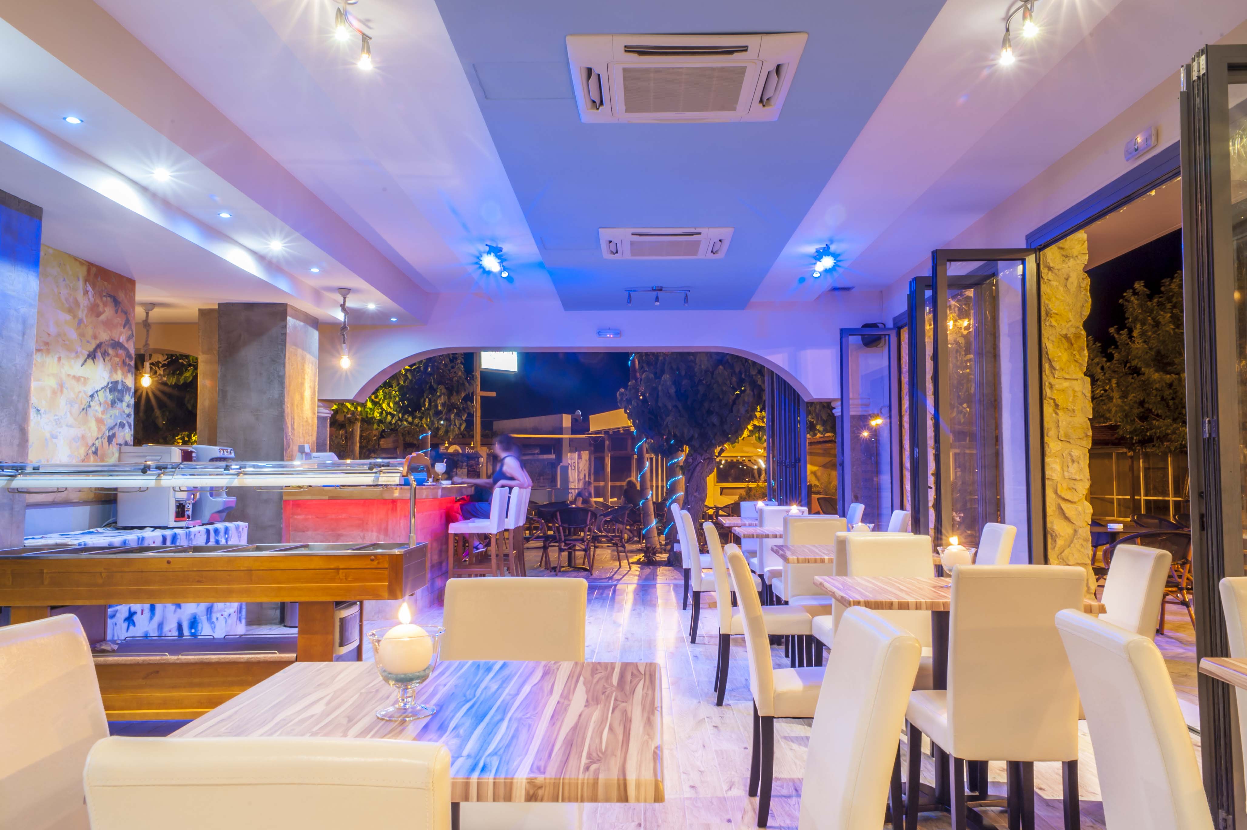 Cocktail bar inside - Haven Beach Hotel